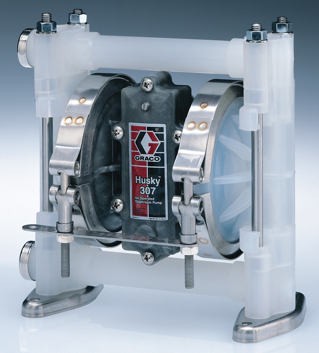 Graco Husky 307 3/8″ Diaphragm Pump Model No: D3B955 - Graco Pumps