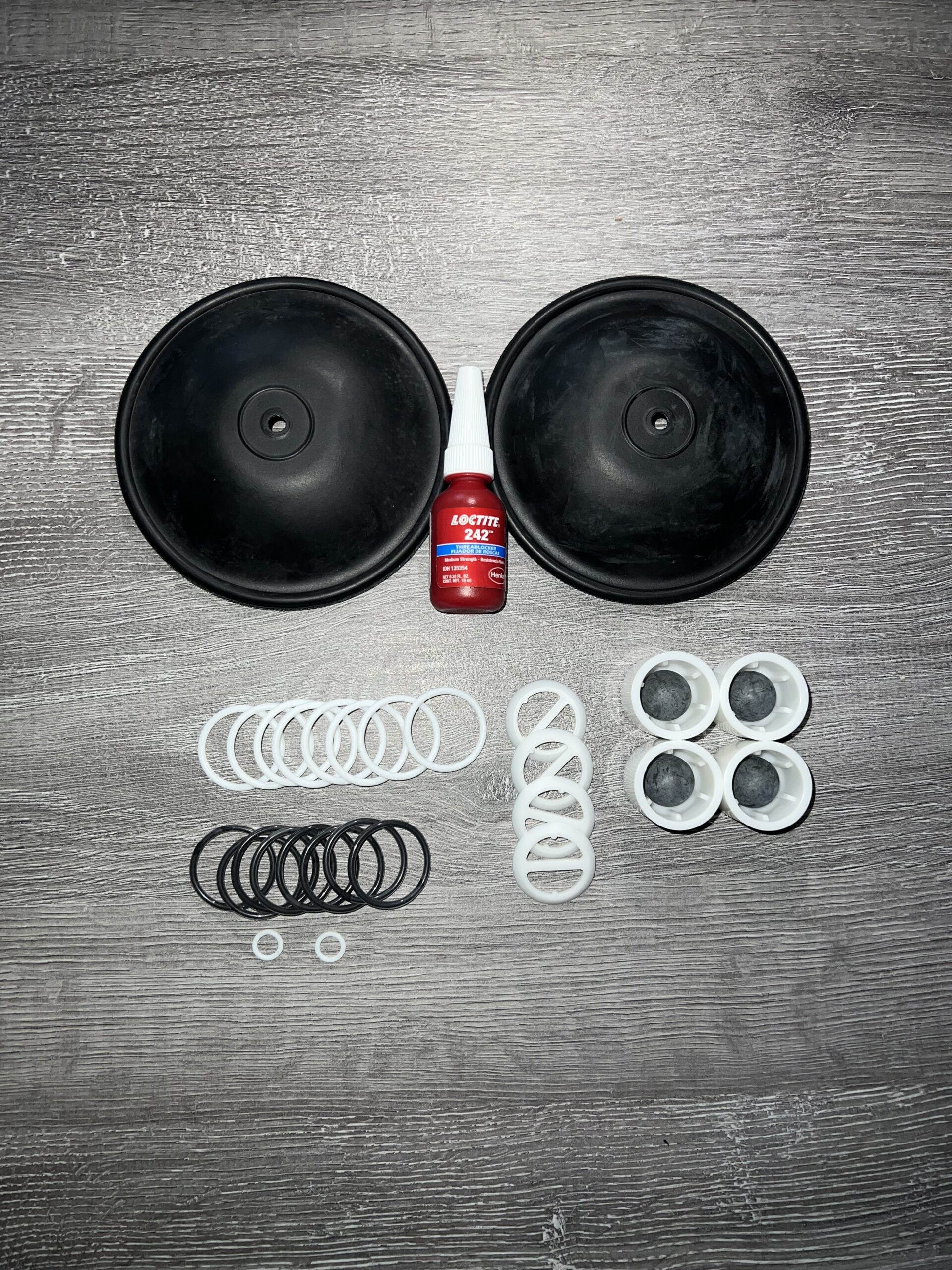 Graco Husky 515 kit / 716 Polypropylene/PTFE Wet End Service Kit Part ...